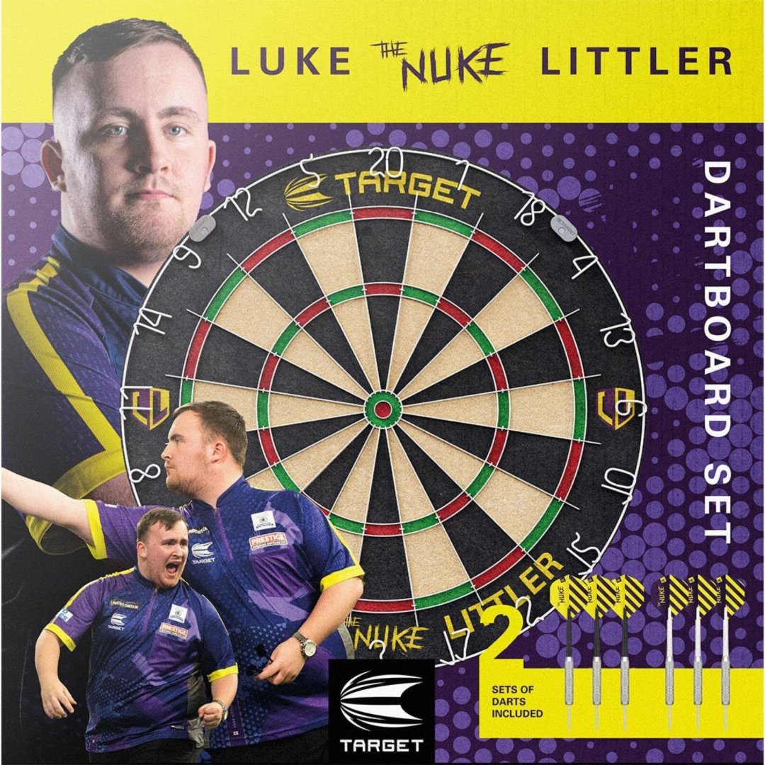 Target - darts Sisalový terč Luke Littler - The Nuke | Willcap.cz